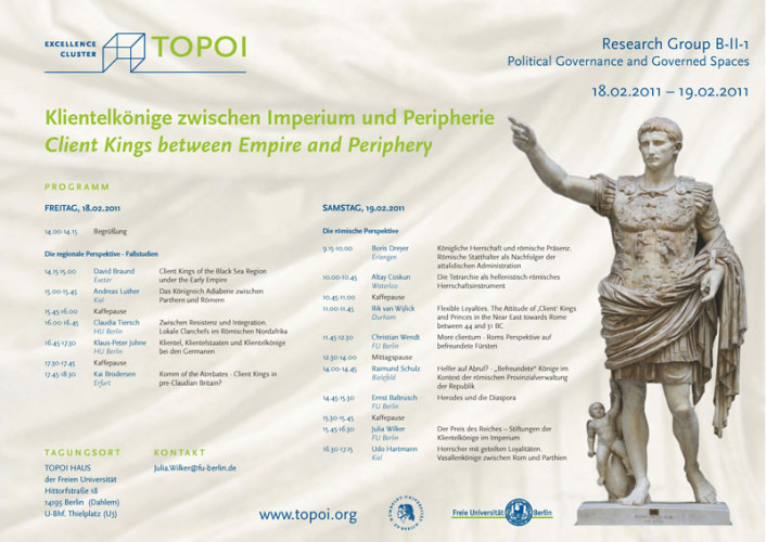 Client Kings between Empire and Periphery | Topoi